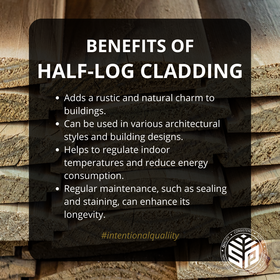 Half Log Cladding: Why Timber is a Wise Investment