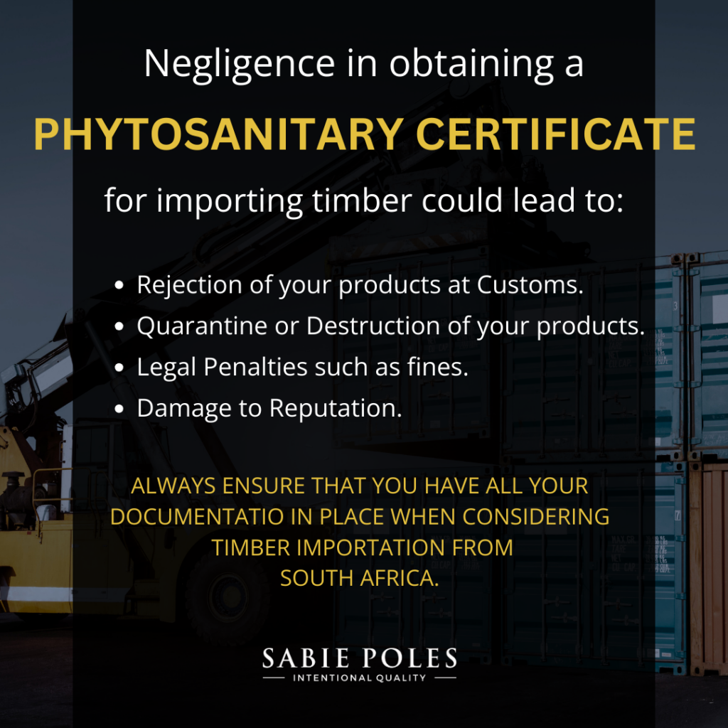 Phytosanitary Certificates: Its importance in the forestry industry.