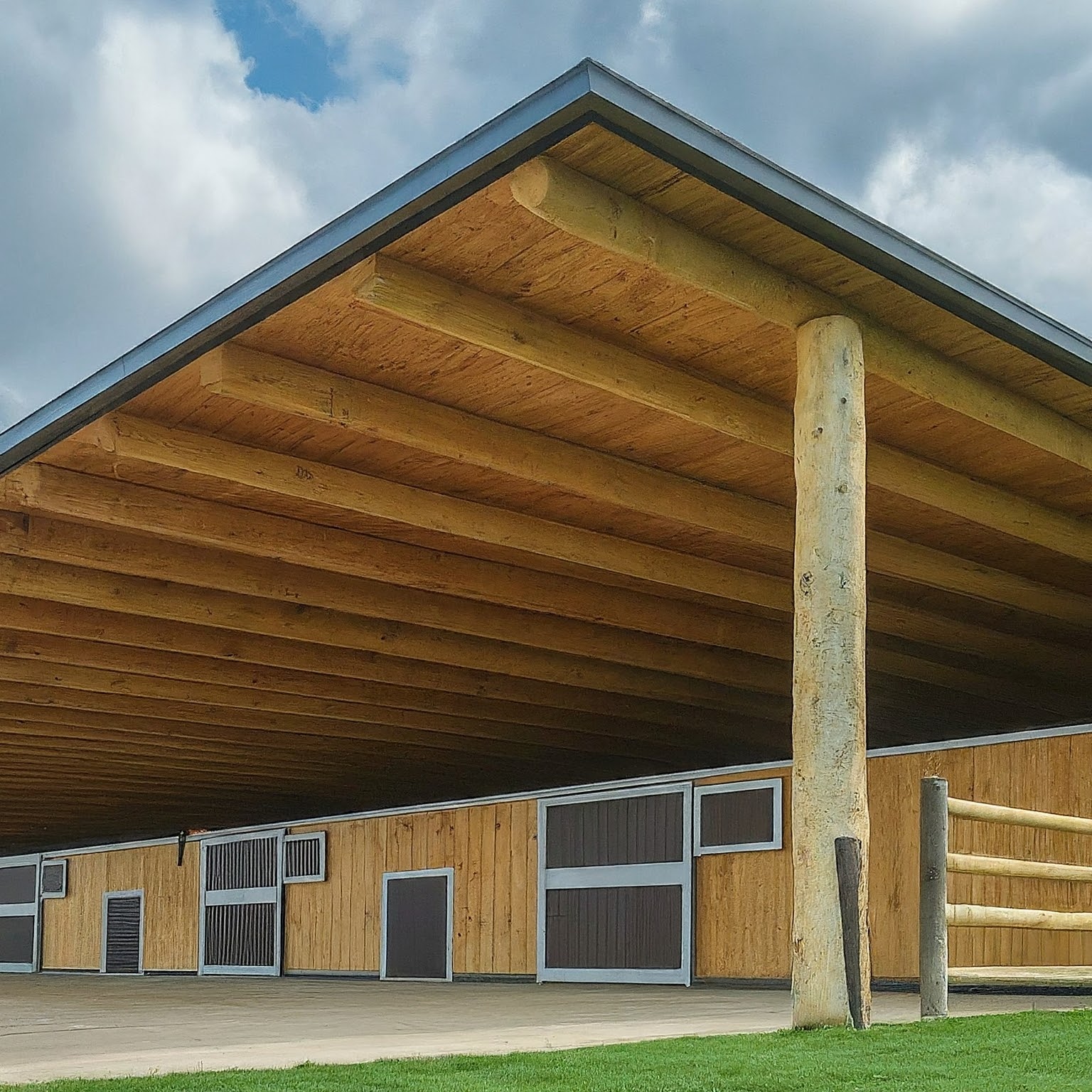 Timber Horse Stable: Choose the best material to construct with.